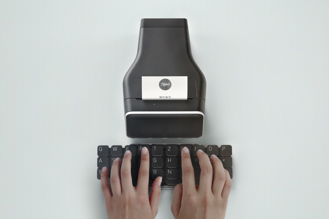 A Modern Twist on the Typewriter - Yanko Design