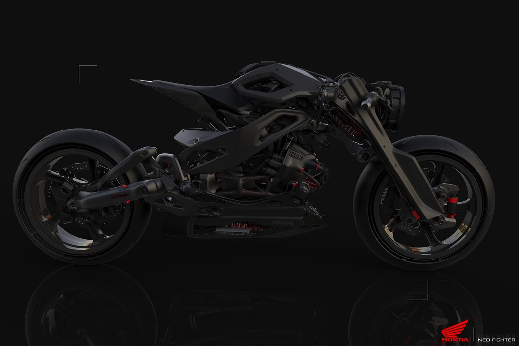 A Retro-ultra-modern Cafe Racer - Yanko Design