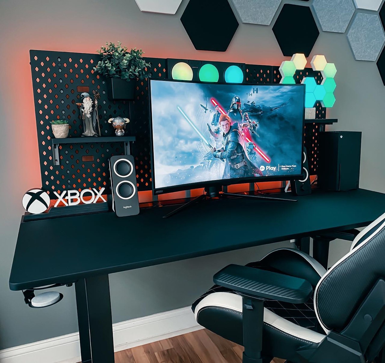 Meet the Bifrost, a gaming desk that's as versatile and powerful as ...