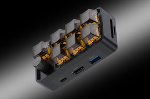 This customizable mechanical keyboard adds knobs and a display to boost ...