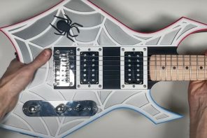 This 3D-Printed Metal Guitar is Absolutely Indestructible. - Yanko Design