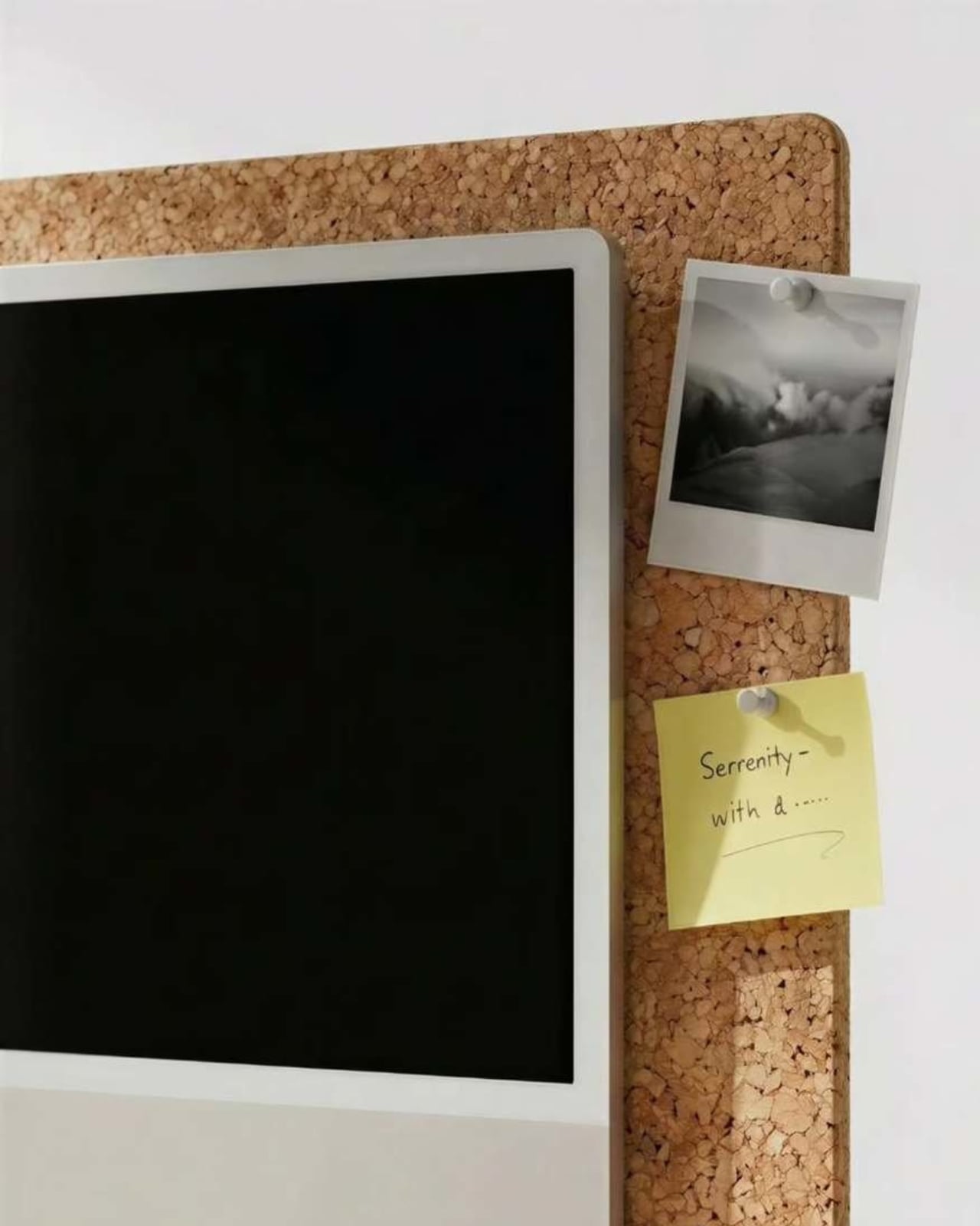 1 Cork Frame Just Solved the Sticky Note Problem for Good - Yanko Design