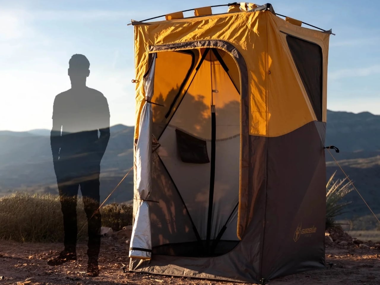 Gazelle Finally Built the Privacy Shelter Every Camper Wished Existed ...