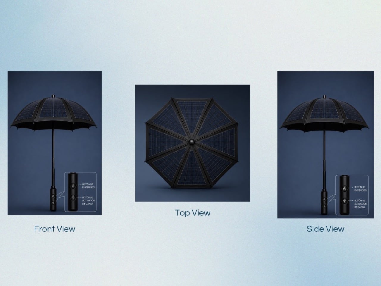 This Umbrella Has Solar Panels… And It Doubles As An Emergency Power ...